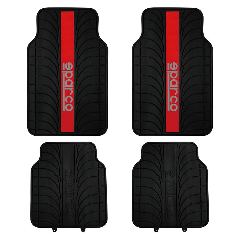 Tapete 4 Piezas Sparco Carro Piso Pvc Vehiculo SPARCO | falabella.com
