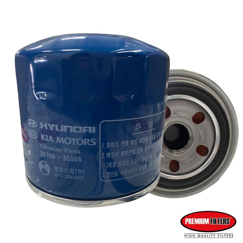 Filtro De Aceite Original Mobis Hyundai - Kia PREMIUM FILTERS ...