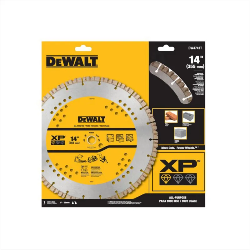 Disco Diamantado Segmentado Xp 14 Pulgadas Todo Propósito DEWALT ...