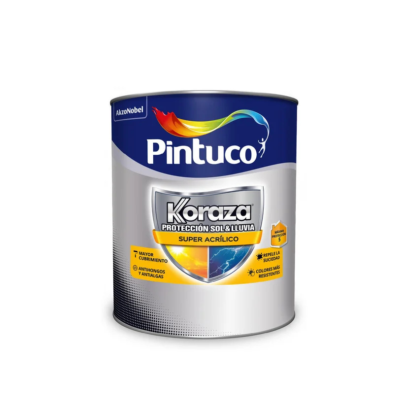 Pintura Para Exterior Ladrillo Koraza 1 Galón - Homecenter.com.co