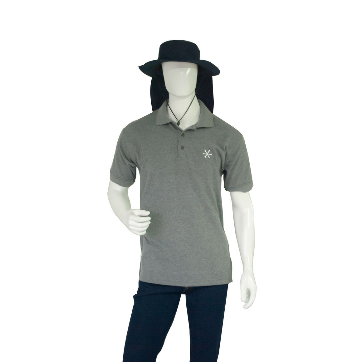 Gorro Safari Con Cubre Cuello Grr-sf-az Set por 6 unds - Homecenter.com.co