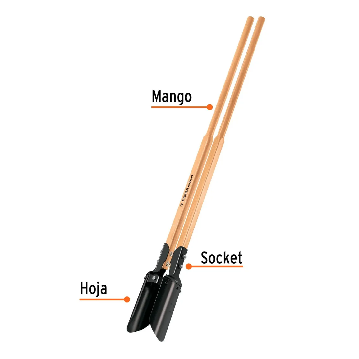 Paladraga de 48'' Apertura 6.1/2'' y Mangos en Madera - Homecenter.com.co