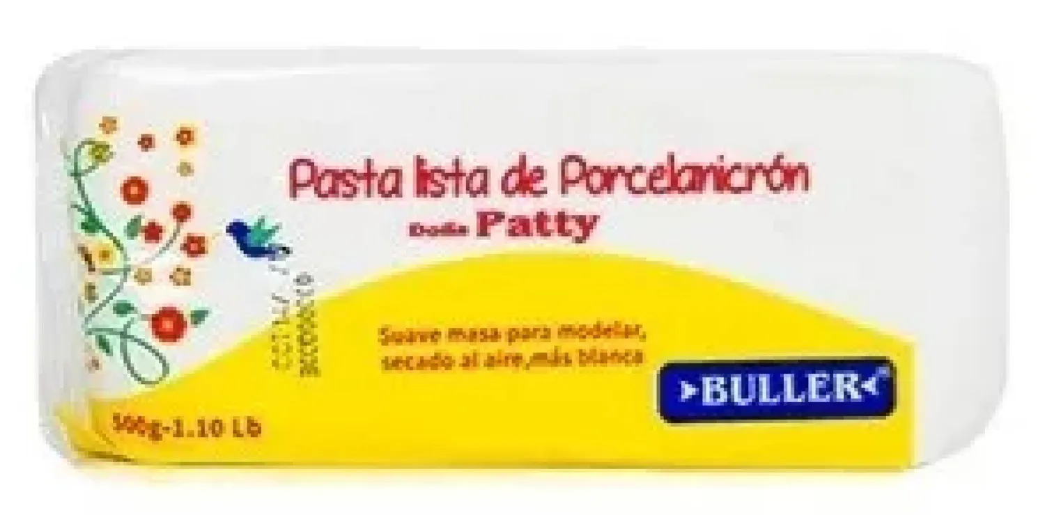 Masa Porcelanicrón Blanca 500 Gr. Patty - Homecenter.com.co