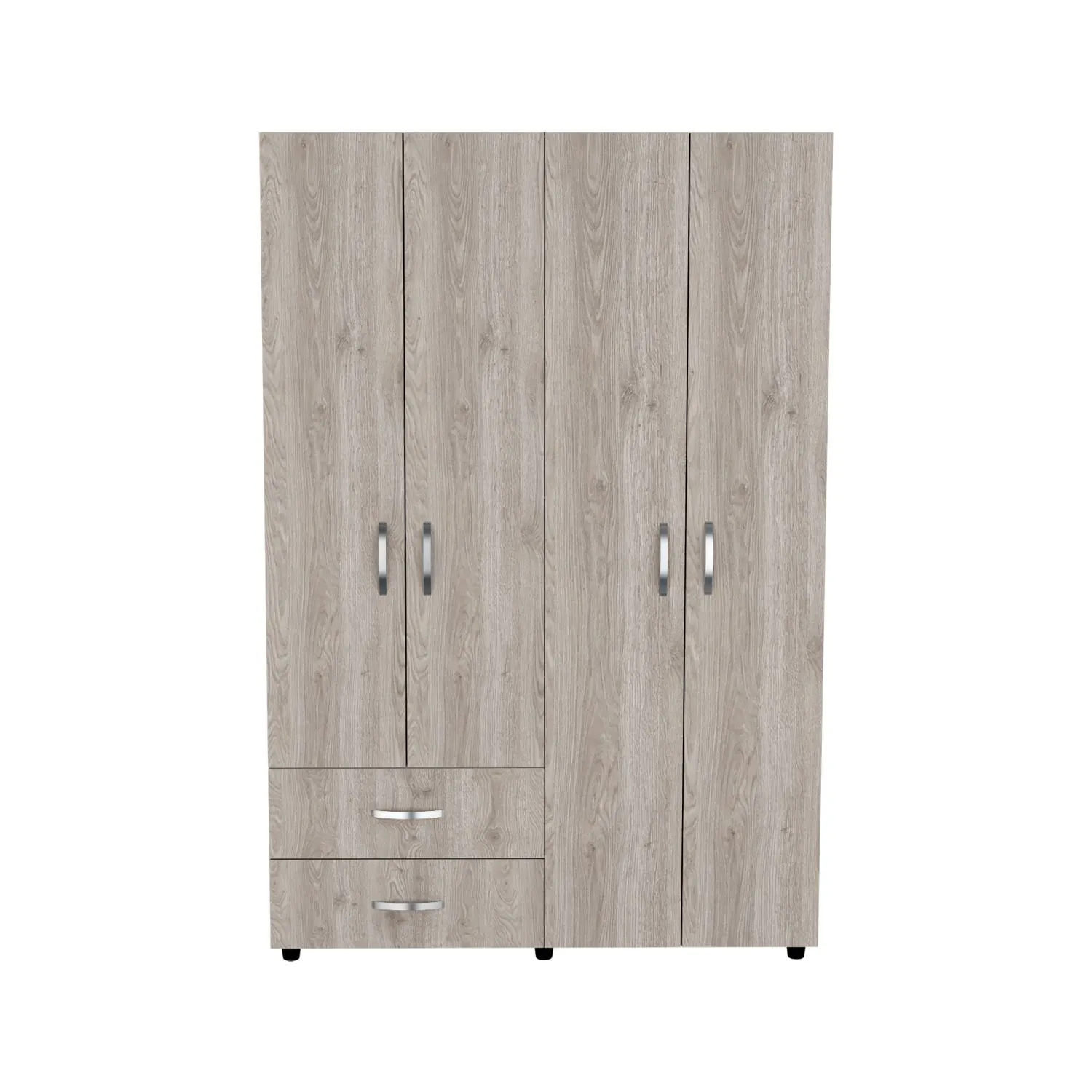 Closet Ankora Basic 180x120x47cm Rta Gris Blanco - Homecenter.com.co