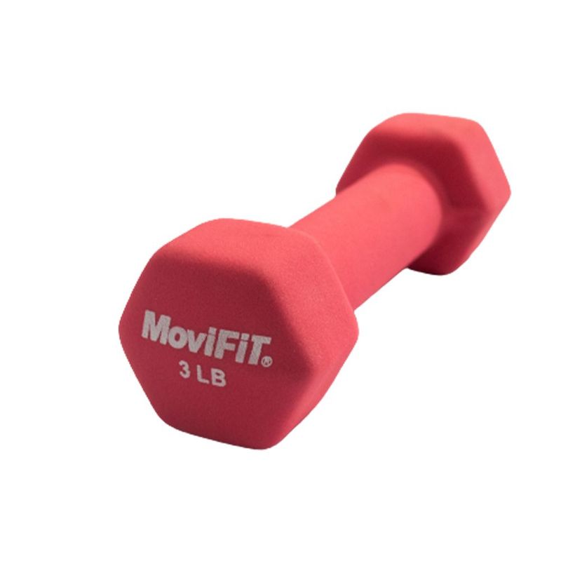 Mancuerna Hexagonal Recubierta En Neopreno Movifit 3 Lb MOVIFIT ...