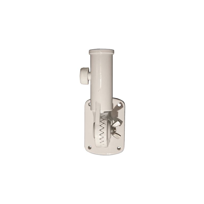 Soporte de Pared Blanco para Asta de Bandera en Aluminio Reforzado ...
