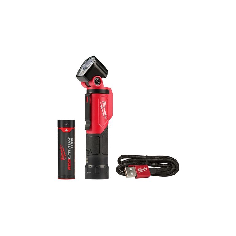 Linterna Recargable USB Milwaukee LED con Base Magnética 500 Lúmenes ...