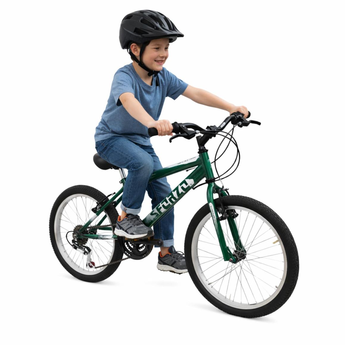 Bicicleta Sforzo Niño Rin 20 Con Cambios Verde - Homecenter.com.co