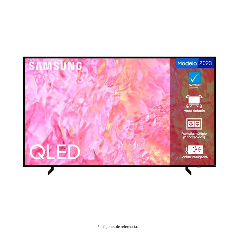 Televisor 55 Pulgadas QLED 4K QN55Q60CAKXZL Negro SAMSUNG | falabella.com