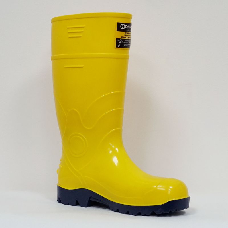 Bota Pvc Amarilla Guerrera Hidrocarburos T/37 Robusta Paq x 5 Pares | falabella.com