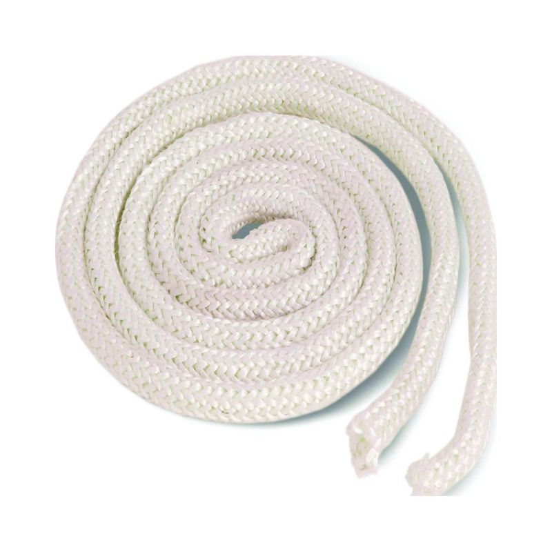 Soga de Fibra de Vidrio para Ropa 1.27 cm x 1.82 m Color Blanco ...