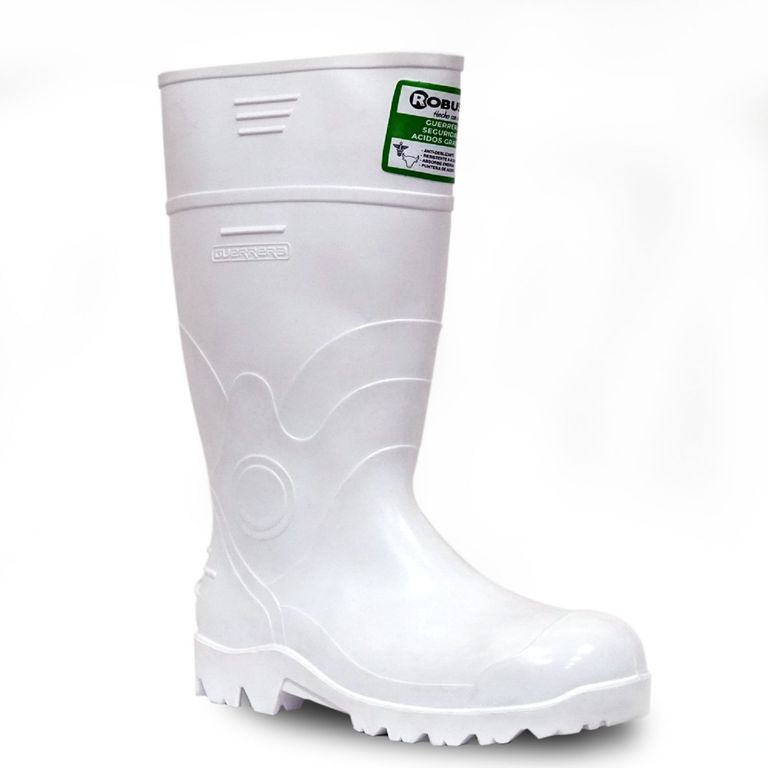 Mk Bota Pvc Blanca de Seguridad Guerrera Acidos Grasos T/35 Robusta Paq x 5 Pares DQ | falabella.com