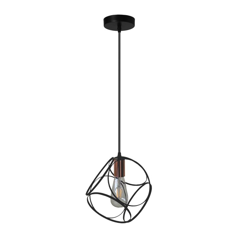 Lámpara Cub 1l E27 Negra 6w Led SPECTRUM | falabella.com