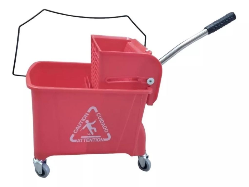 Balde Exprimidor 20 Litros Rojo TRIPLE CLEAN | Falabella Colombia
