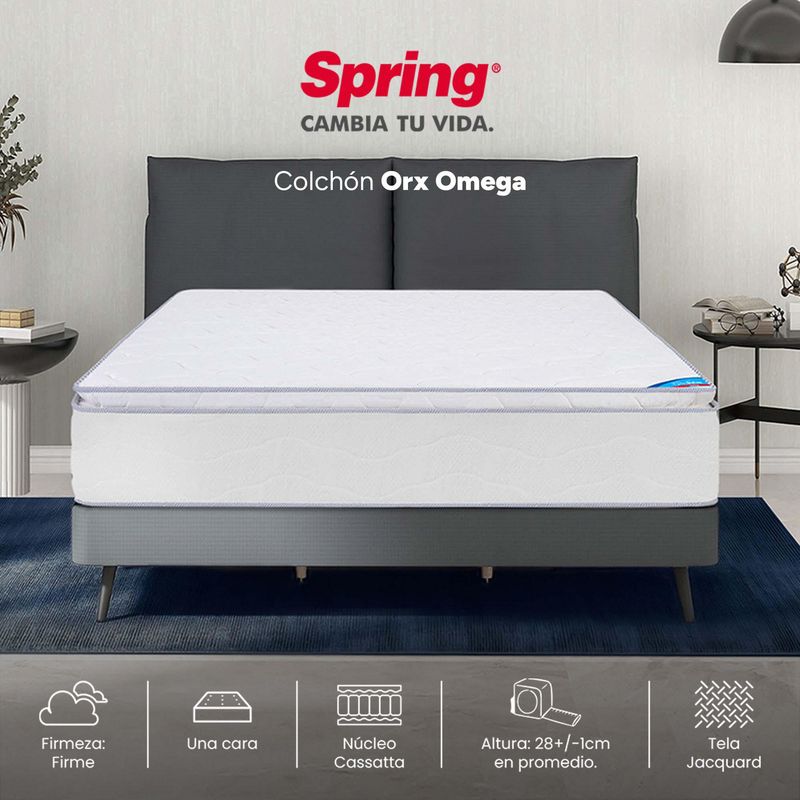 Colchón Sencillo Spring Omega 100X190 SPRING | falabella.com
