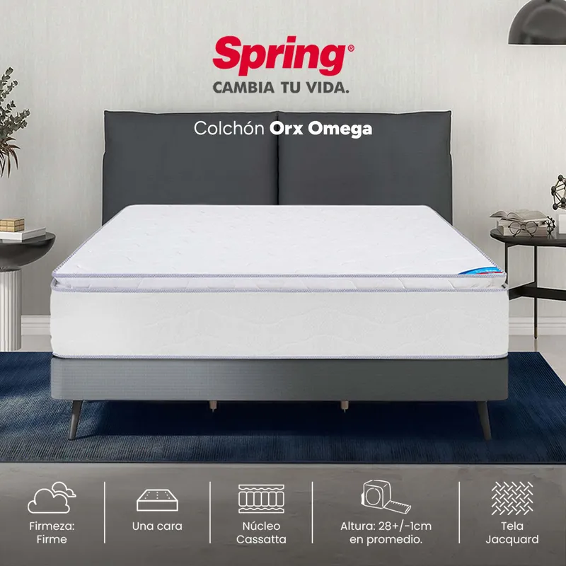 Colchón Doble Spring Omega 140X190 SPRING | falabella.com