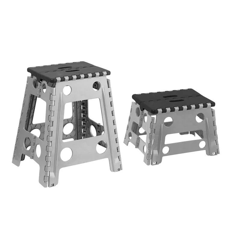 Set x2 Butaco Plegable Gris Negro VANYPLAS | falabella.com