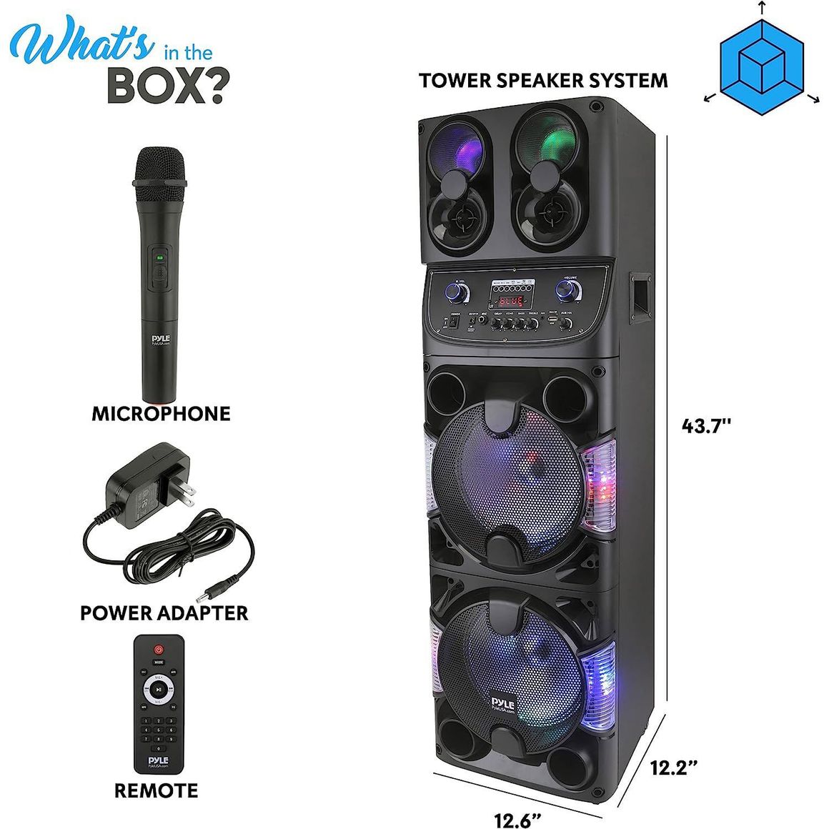 Parlante Portátil con Bluetooth 600 W - Homecenter.com.co