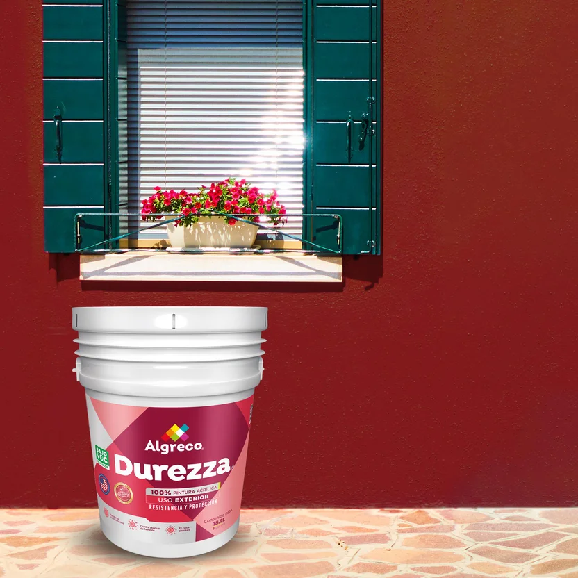 Pintura De Fachadas Durezza Blanco Almendra Algreco 5 Galones ...