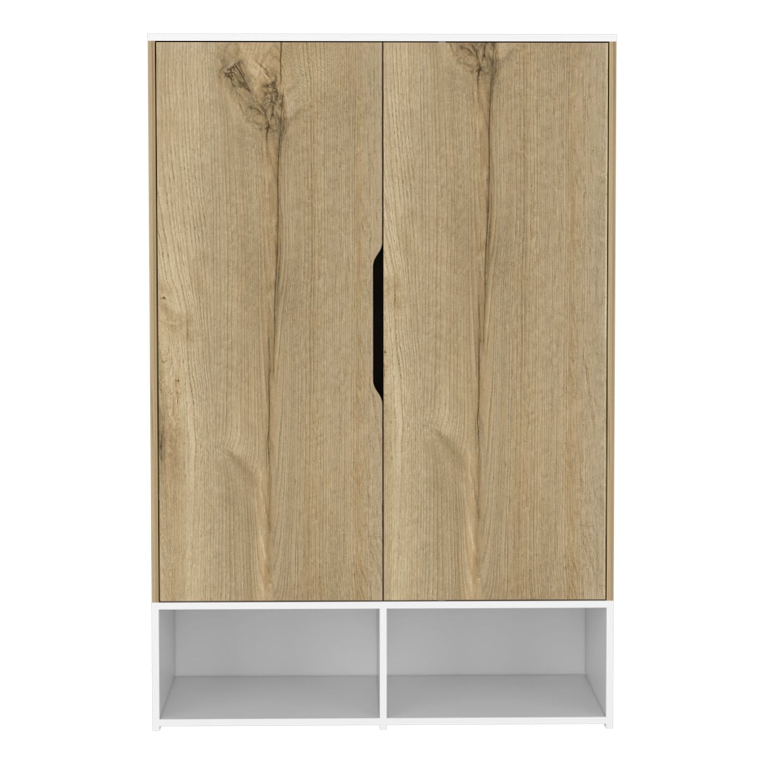 Closet Rosie 150X100X50 Rta Madera natural Blanco - Homecenter.com.co