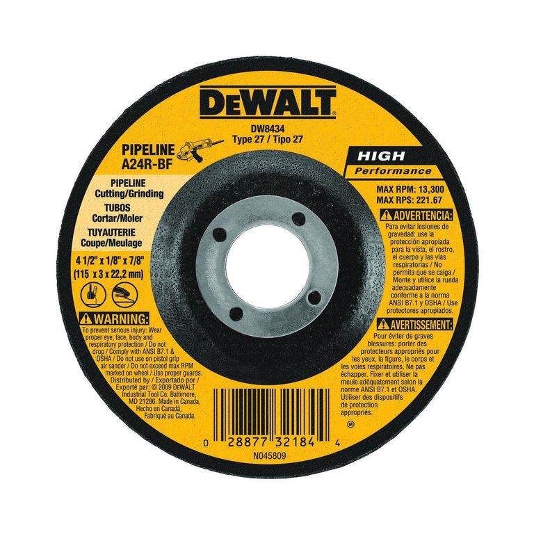 Disco De Desbaste De Óxido De Aluminio Para Trabajo Intenso En Metal ...