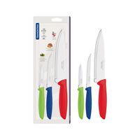 Juego de Cuchillos Multicolor 3 Piezas - Homecenter.com.co