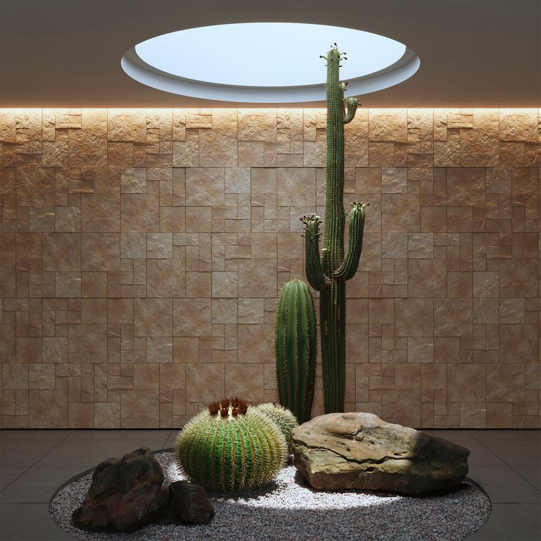 Pared Lienzo Concreto Arq 50X50Cm Matimba Caja X0.50 M2 GENERICO ...