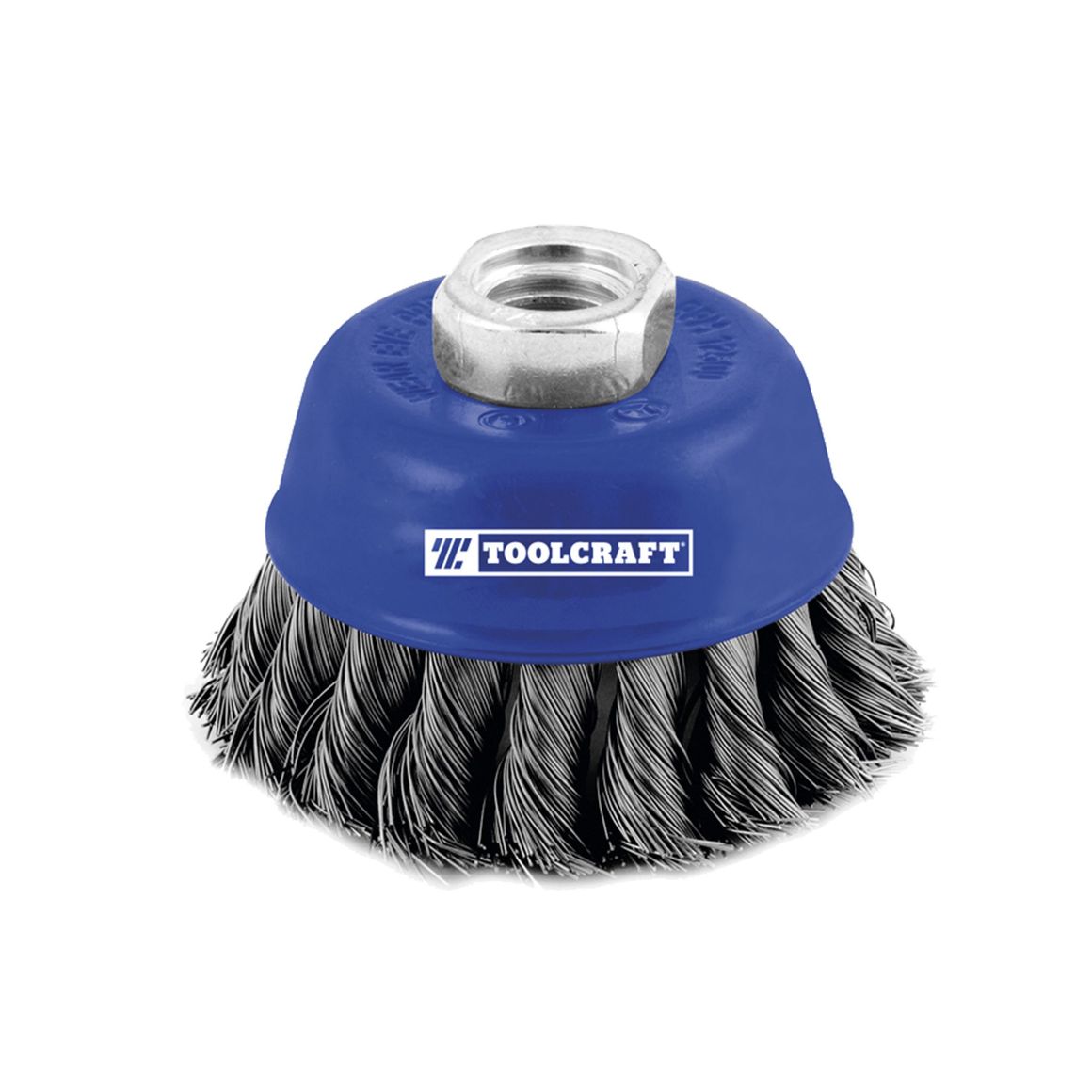 Grata Copa Trenzada 5'' Grueso Entrada 5/8'' Toolcraft - Homecenter.com.co