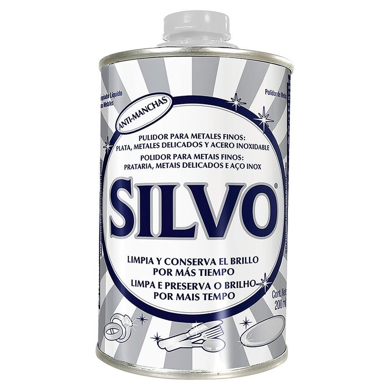 Limpiador Metales Silvo 200ml SILVO | falabella.com
