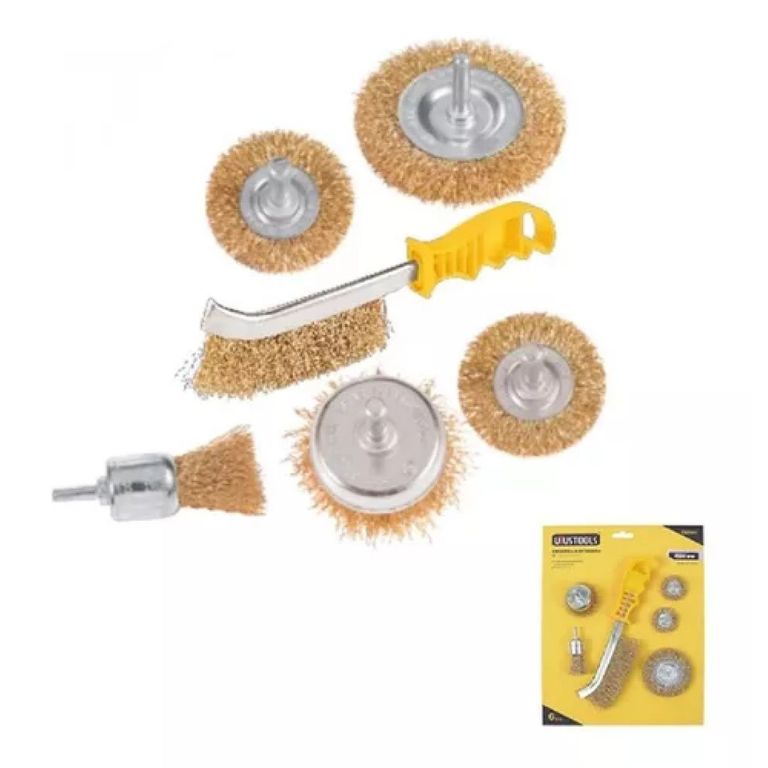 Juego de Gratas Acero para Taladro y Cepillo x 6 Piezas Uyustools ...