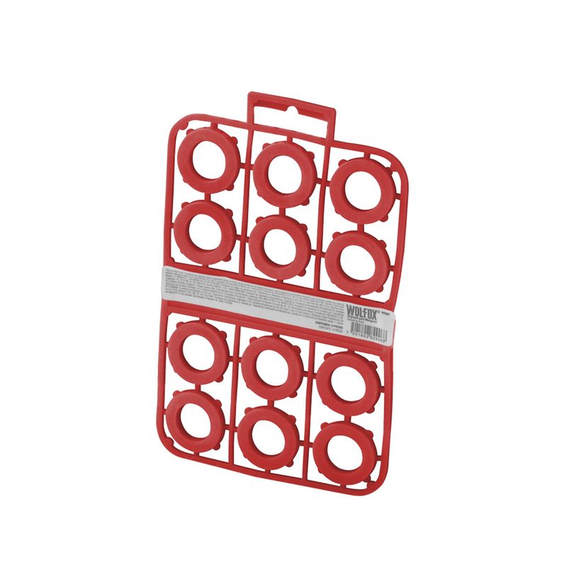Set Por 12 Empaques Para Mangueras De Agua Fabricas En Hule Wolfox ...