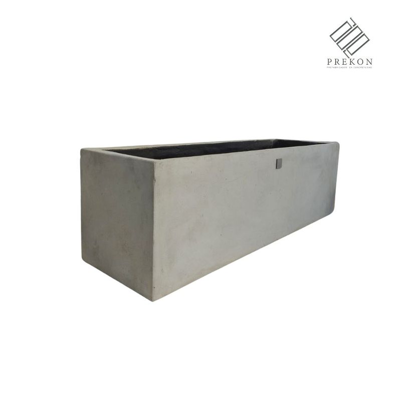 Matera En Cemento Tipo Jardinera De 100 Cm Largo X 30 Cm Ancho X 30 Cm Alto PREKON | falabella.com