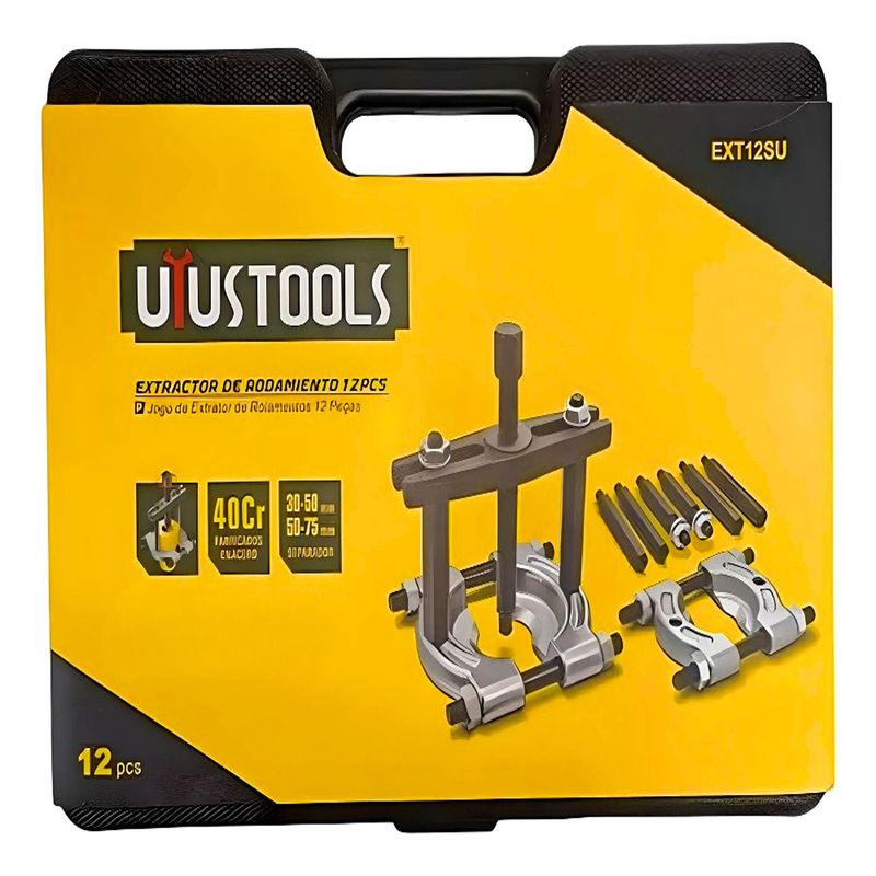 Kit Extractor para Rodamiento 12 Piezas 30-75 mm Profesional Uyustools ...