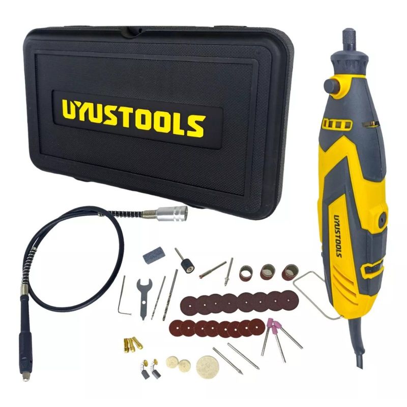 Kit Moto Tool Profesional Con Accesorios y Maletín Uyustools UYUSTOOLS ...