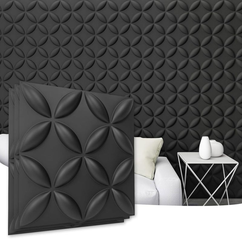 Paneles de Pared 3d Texturizados de PVC de 12 Piezas | falabella.com