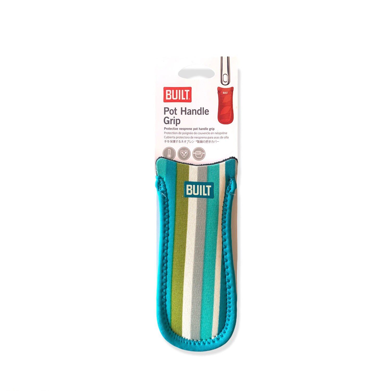 Agarradera para Sartén Built Olor Azul - Rayas - Homecenter.com.co