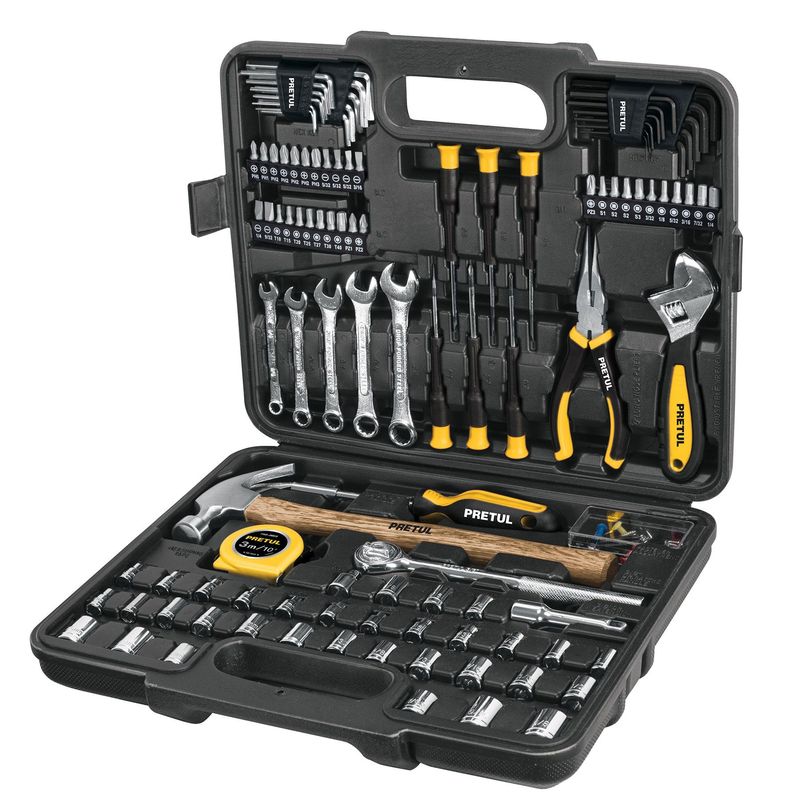 Juego de Herramientas 109 Piezas para Mecánico Pretul en Estuche PRETUL | falabella.com
