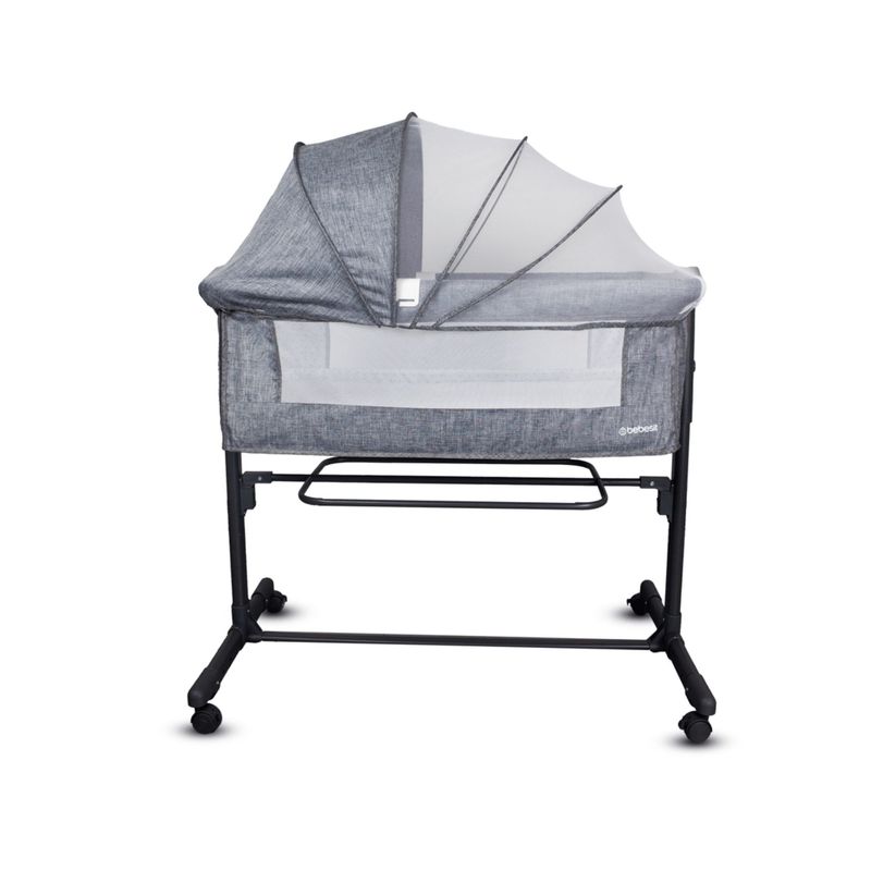 Cuna Colecho Moises para Bebé Side By Side Gris Bebesit BEBESIT ...