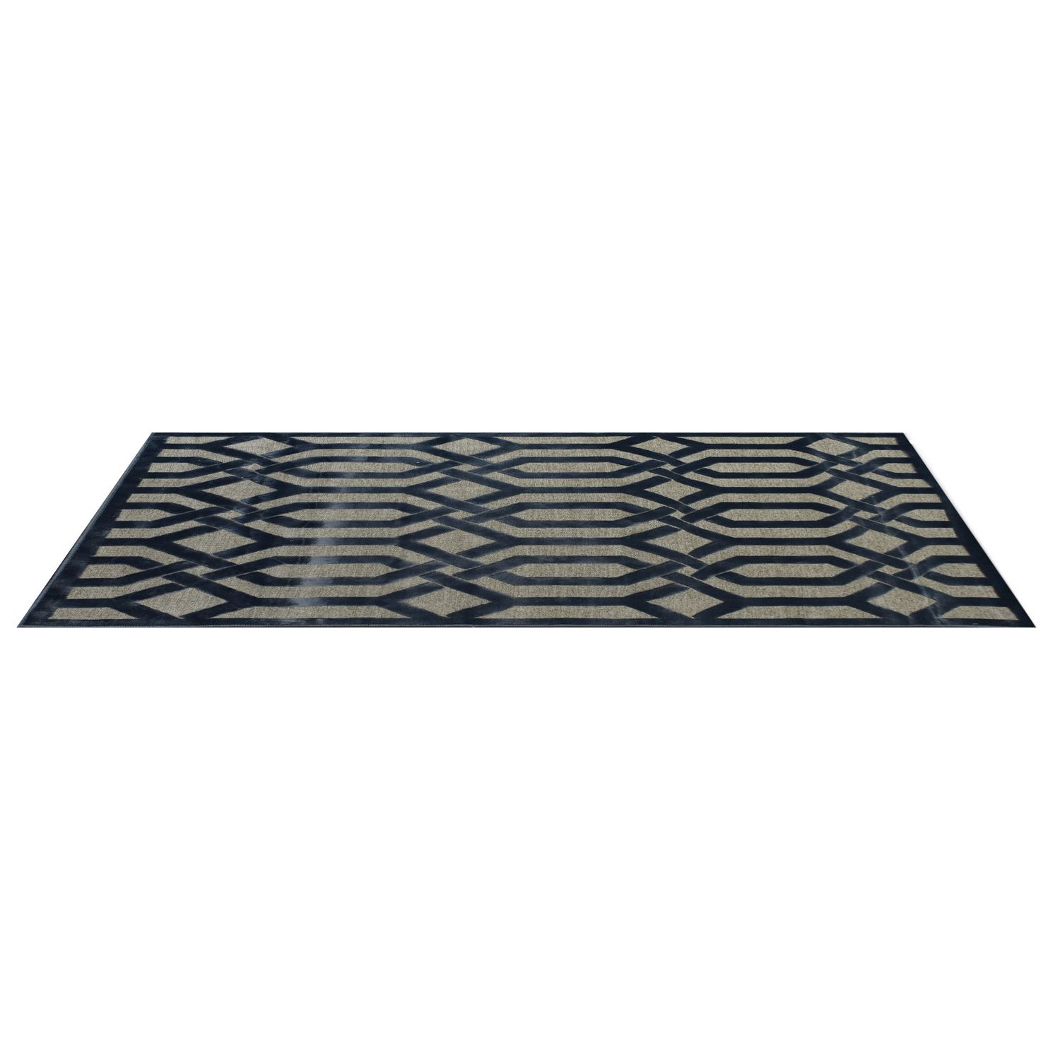 Tapete Alice Ferri T.160X230 Azul - Homecenter.com.co