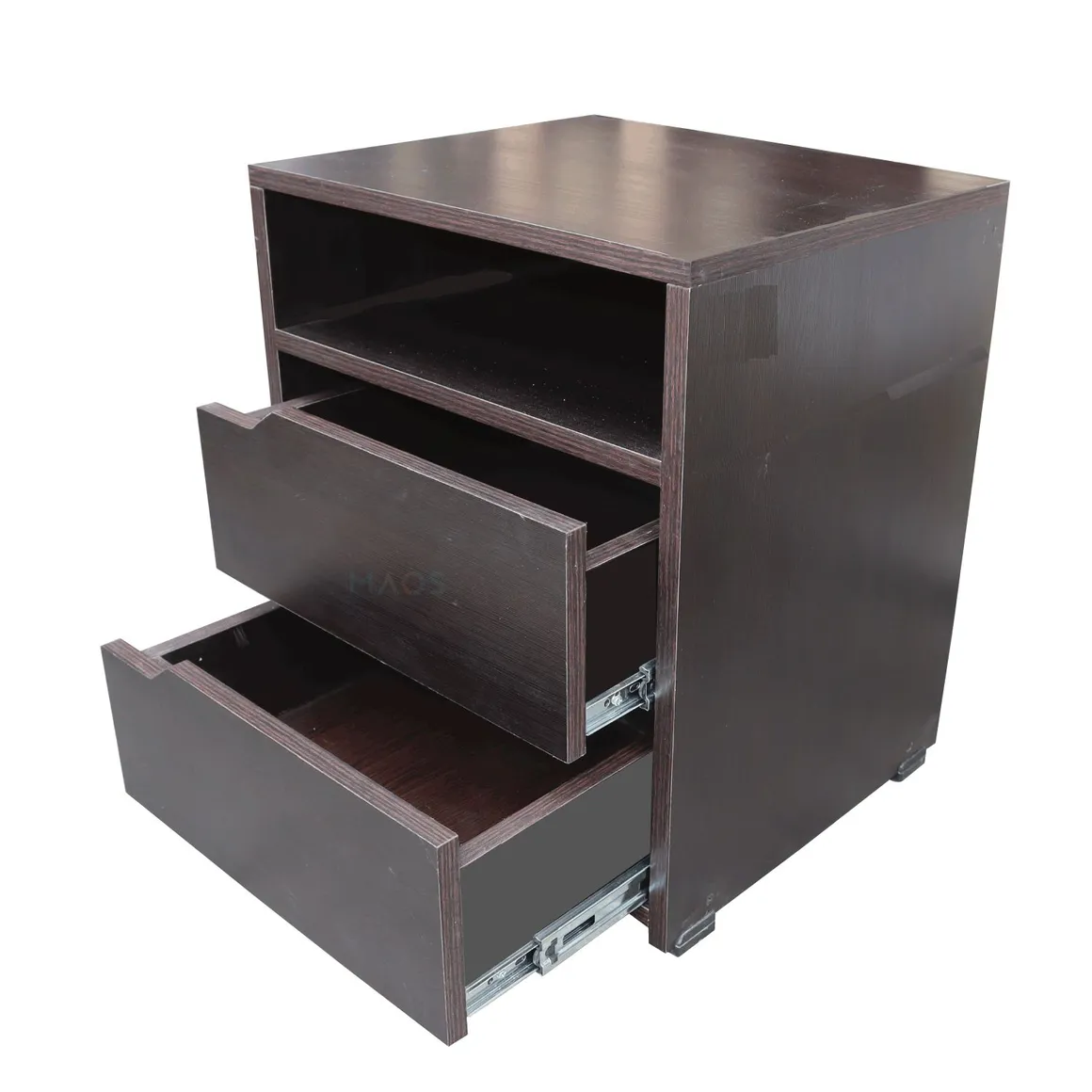 Mesa De Noche Chaflan 2 Cajones 40X47X35Cm - Homecenter.com.co