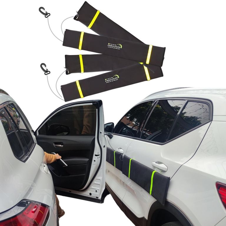 Protector de Puertas Magnetico para Auto Extra Grande 2 Lados Negro ...