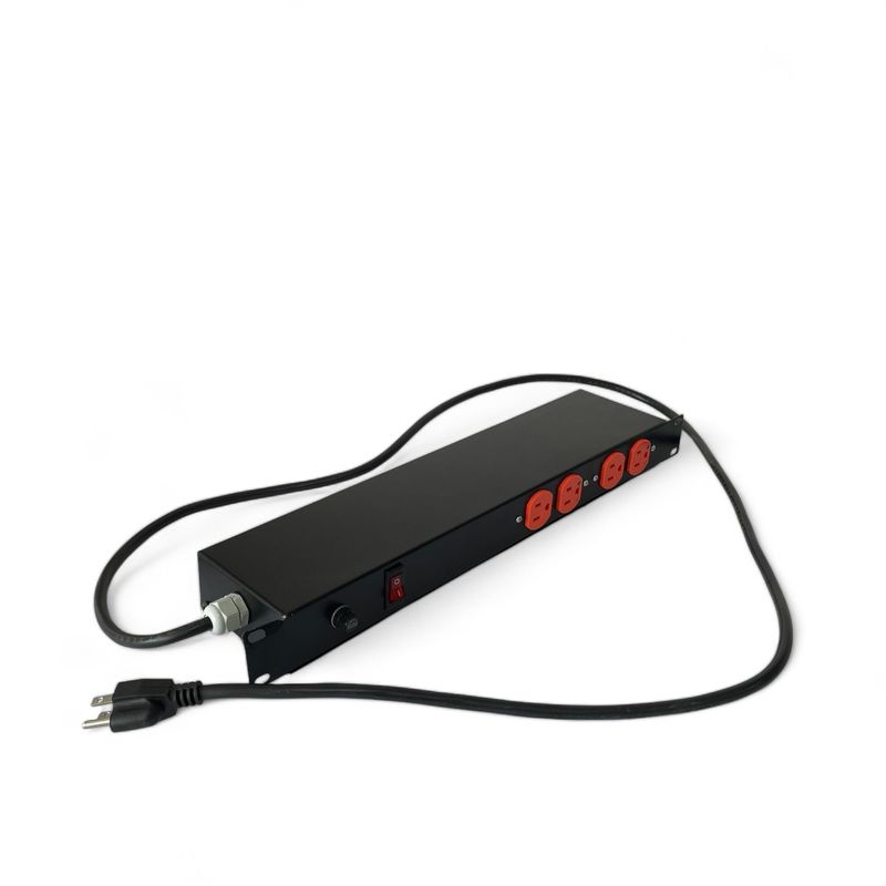 Multitoma Horizontal Formato 19 Pulgadas X 6 Tomas 12 Salidas Dyminel ...