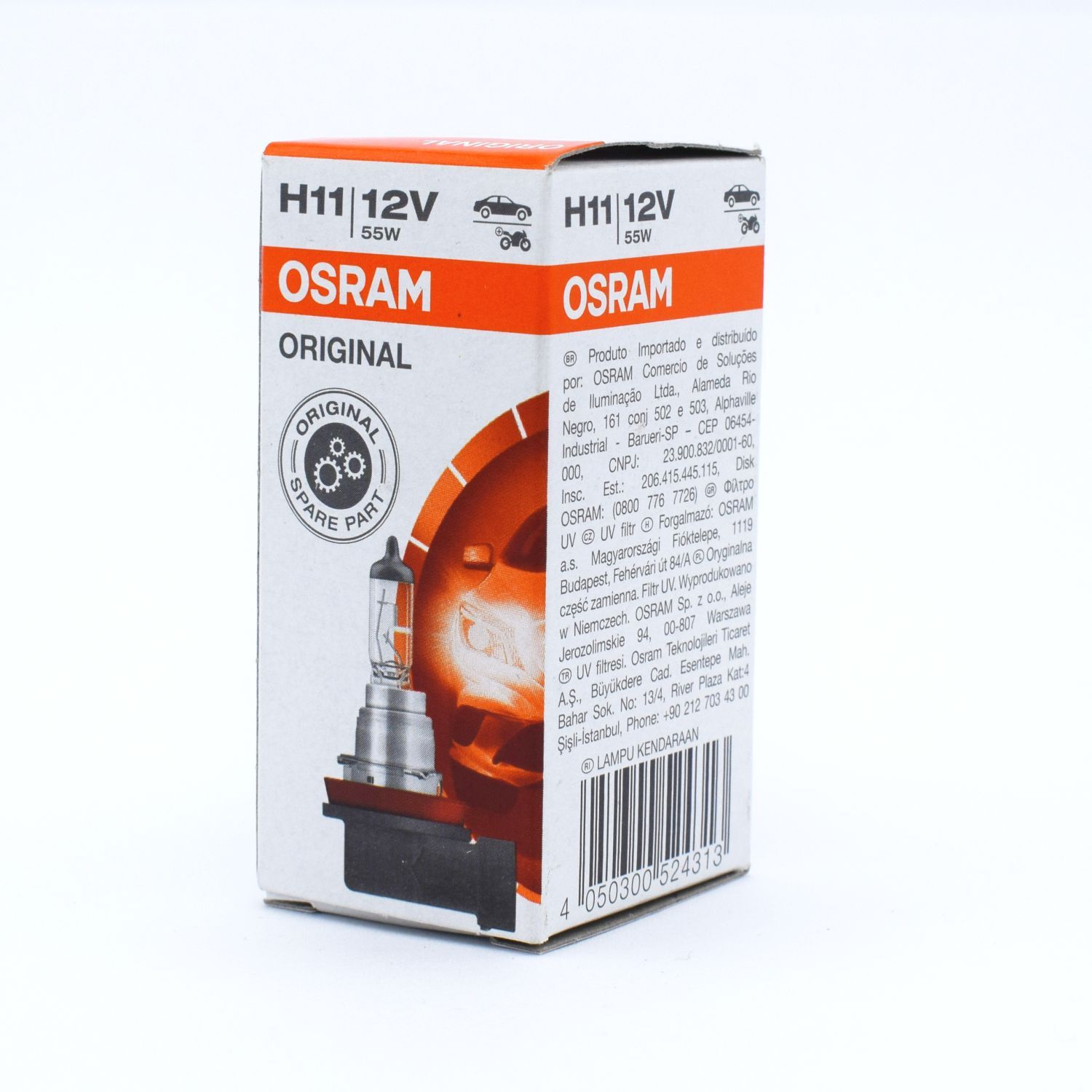Bombillo H11 Osram Estándar 55w 12v X1 - Homecenter.com.co