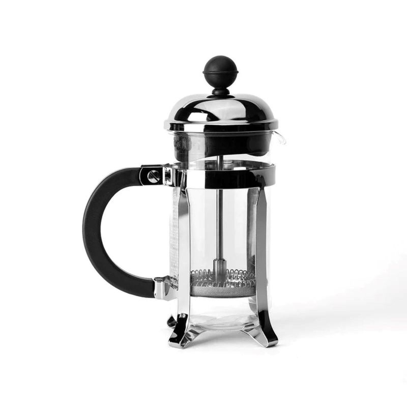 Cafetera Prensa Francesa 350 ml Filtro Acero Inoxidable Color Plata ...