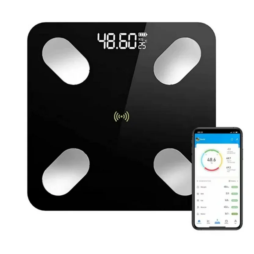 Báscula Digital Inteligente Bluetooth Recargable - Homecenter.com.co