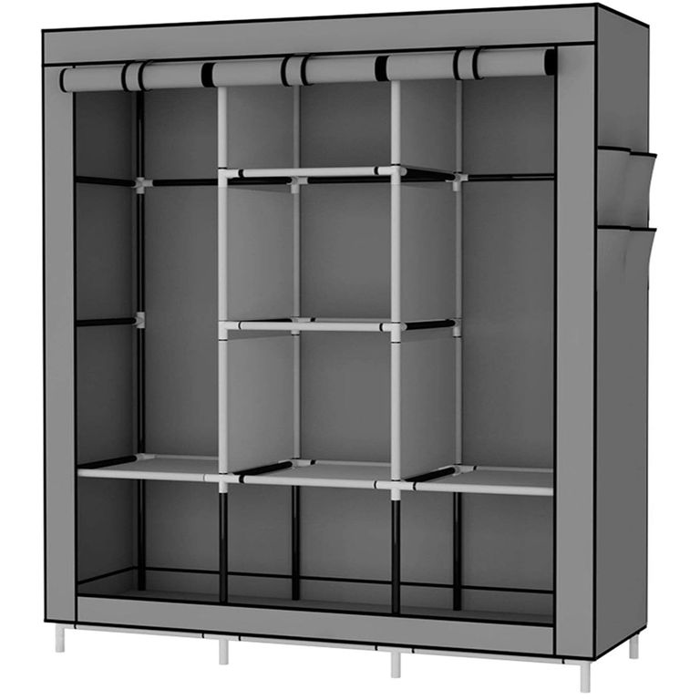 Armario Closet Portatil Desarmable 3 Espacios 52 BITS | falabella.com