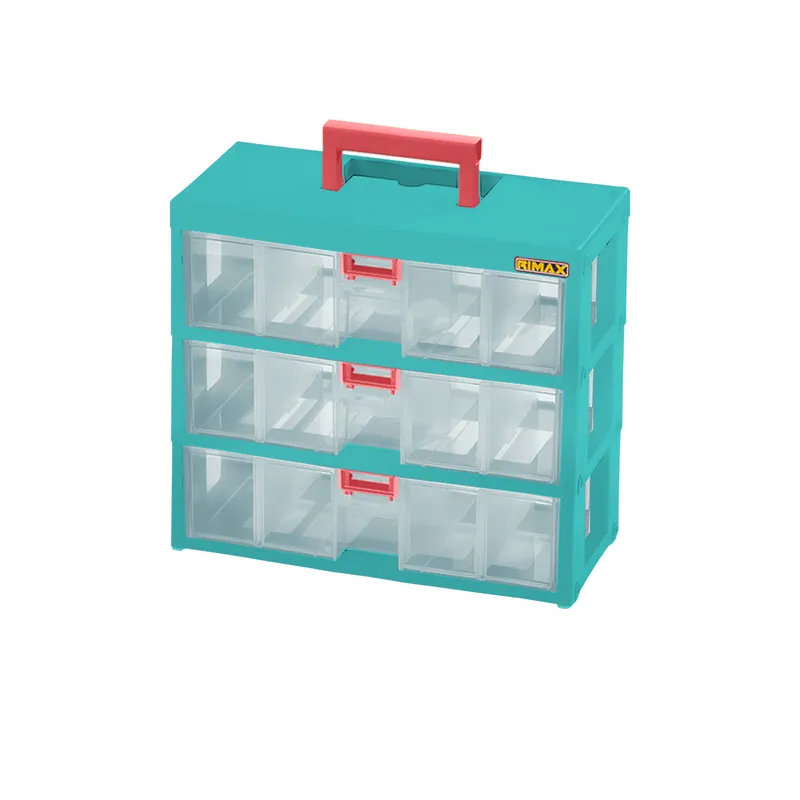 Organizador Modular 3 Gavetas 3 x 80 Verde Manzana RIMAX | falabella.com