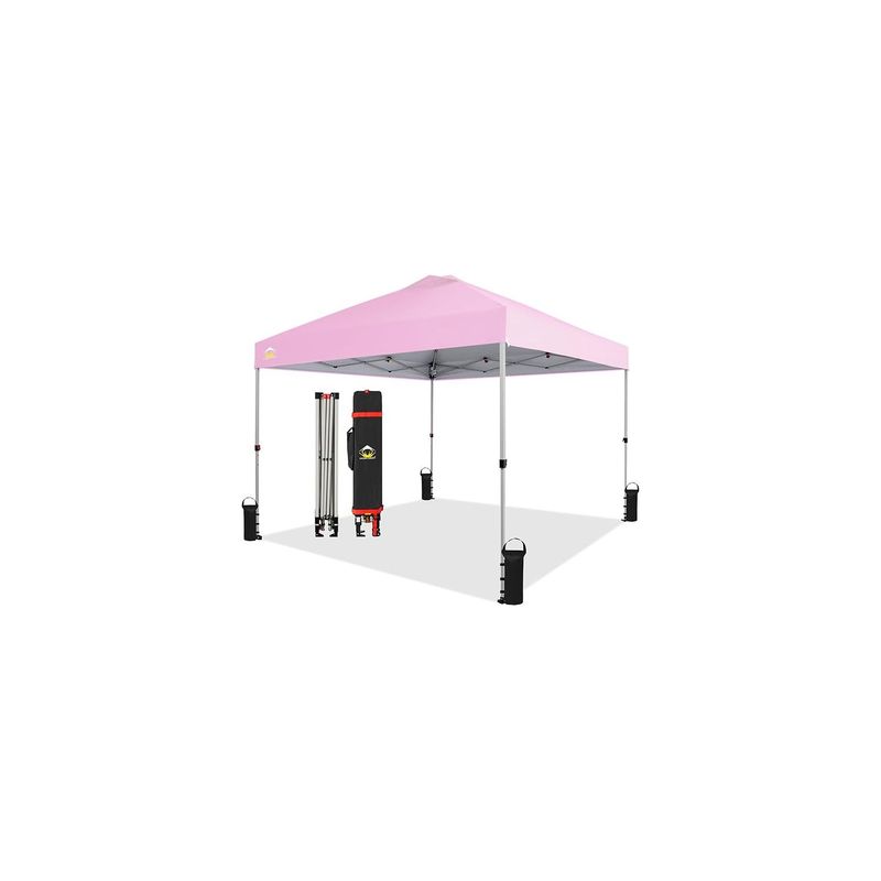 Toldo Desplegable 10x10 Pies Con Bloqueo Rosa CROWN SHADES CROWN SHADES ...