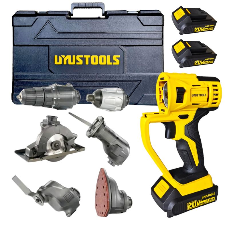 Taladro Multiherramienta 6 en 1 Inalámbrico 20 V Uyustools UYUSTOOLS ...