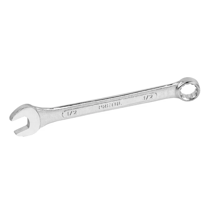 Llave Mixta de 1/2'' En Acero Cromo Vanadio Largo 170 Mm Pretul x 12 Unidades PRETUL | falabella.com